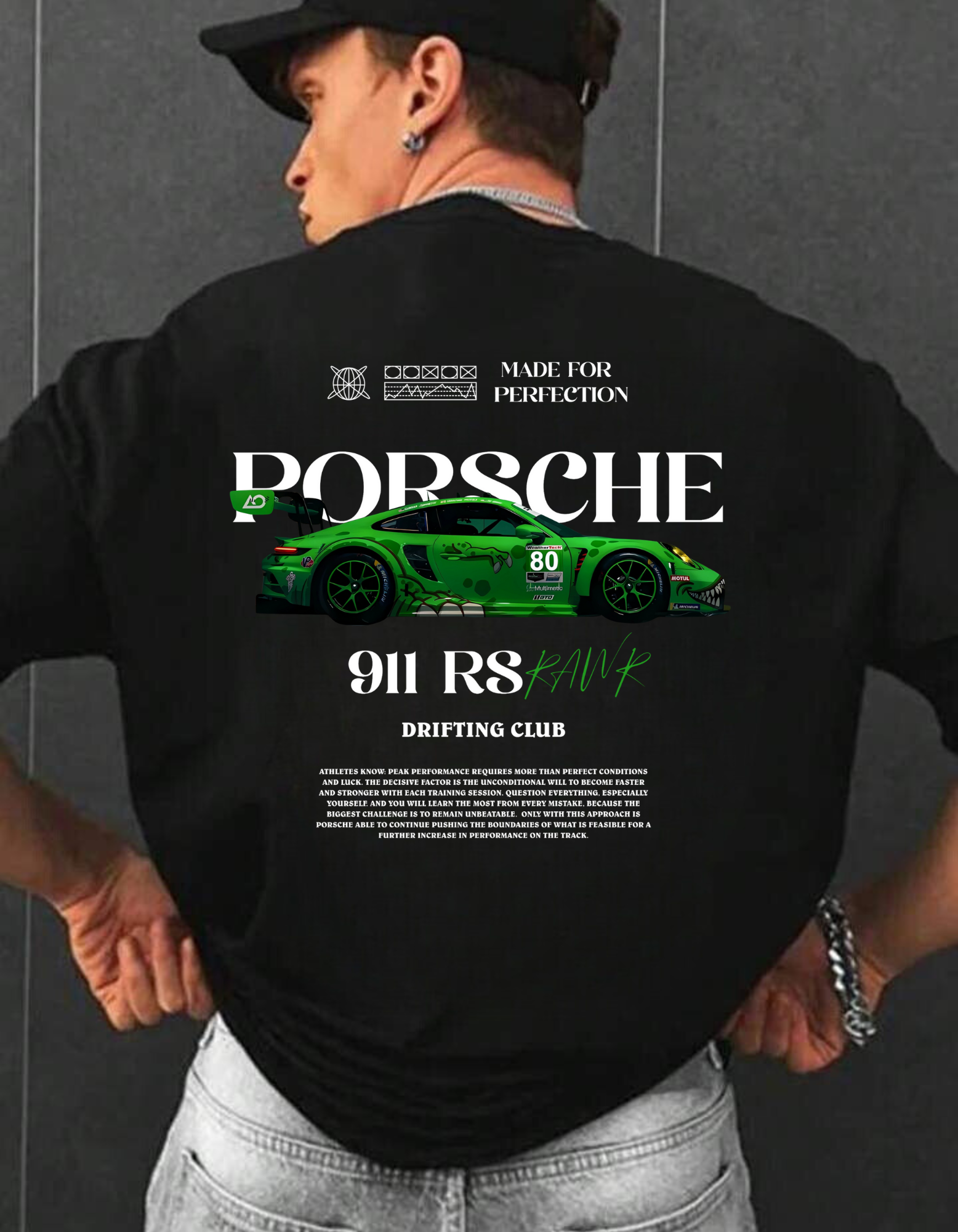 Porsche Oversized T-Shirt – SpeedPrint Designs